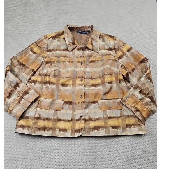 Susan Graver | Jackets & Coats | Susan Graver Jacket Womens 2x Button ...